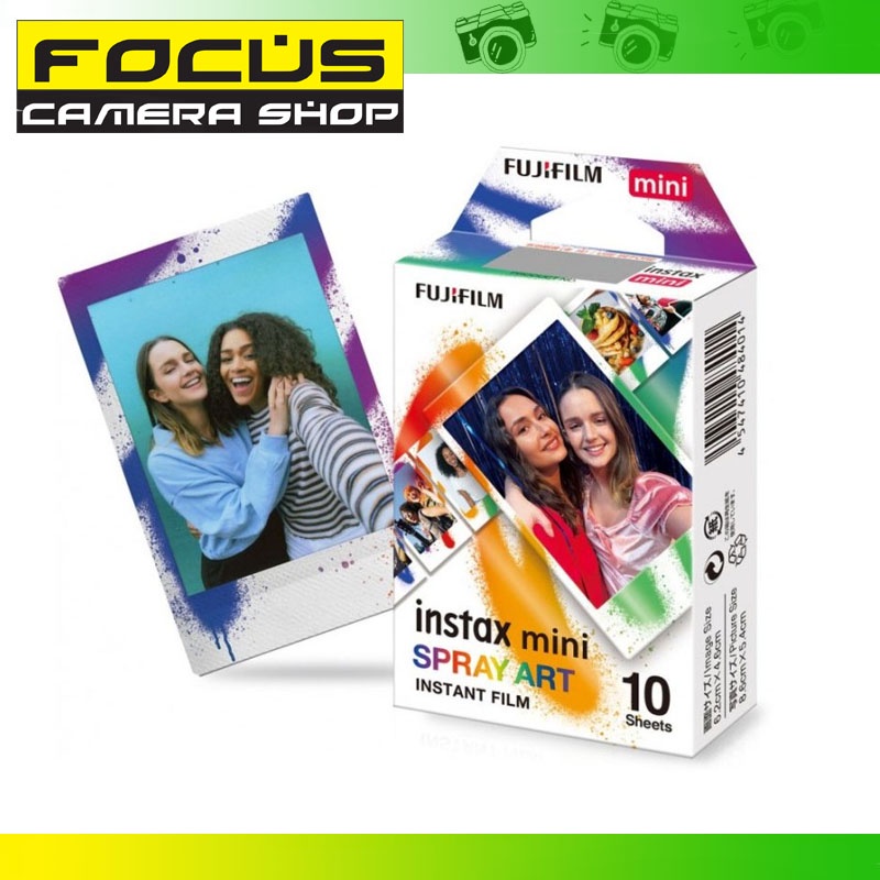 Jual Paper fujifilm instax mini Spray Art 10 sheets -isi polaroid 10 lembar | Shopee Indonesia