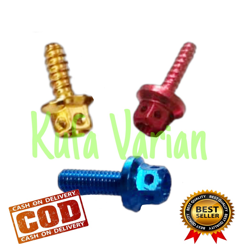 Jual baut body probolt pro bolt baut cacing cnc gold red blue universal ...
