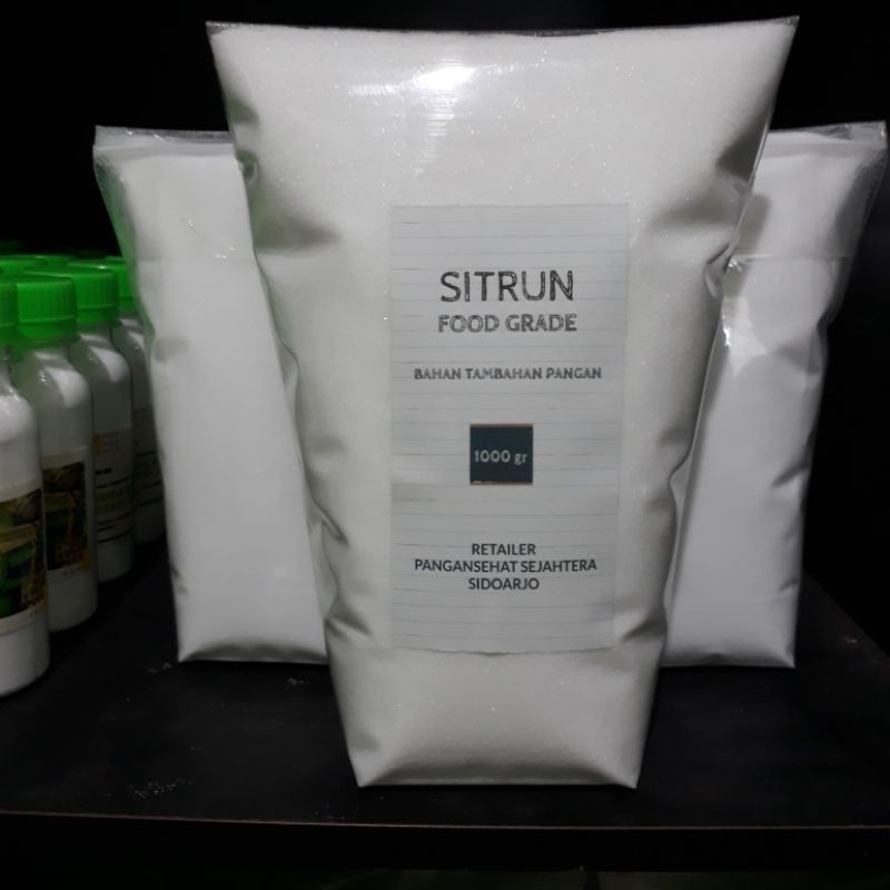 Jual SITRUN Food Grade 1000gr | Shopee Indonesia