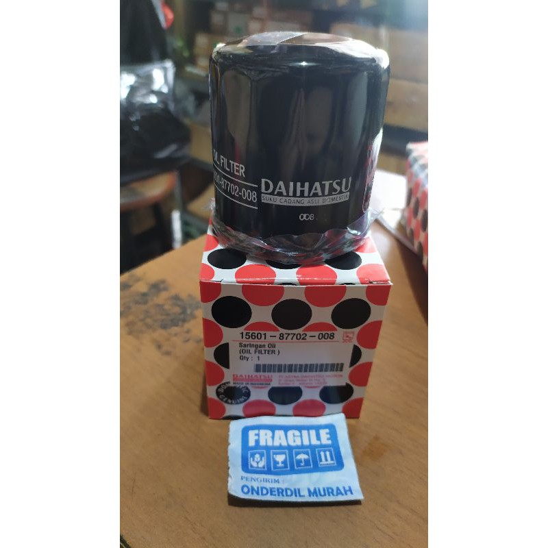 Jual Filter oli avanza/xenia/terios/rush original daihatsu | Shopee ...