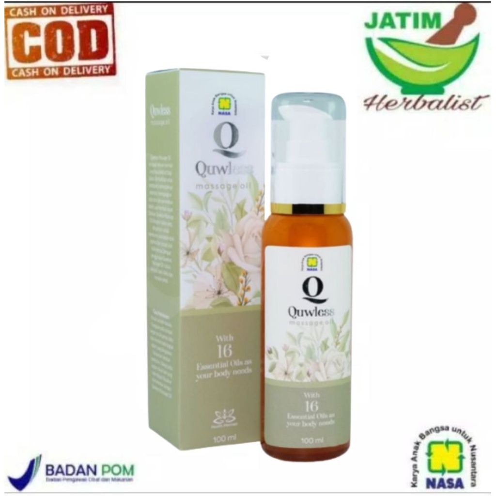 Jual QUWLESS MASSAGE OIL NASA - MINYAK PIJAT ORIGINAL NASA - MINYAK ...