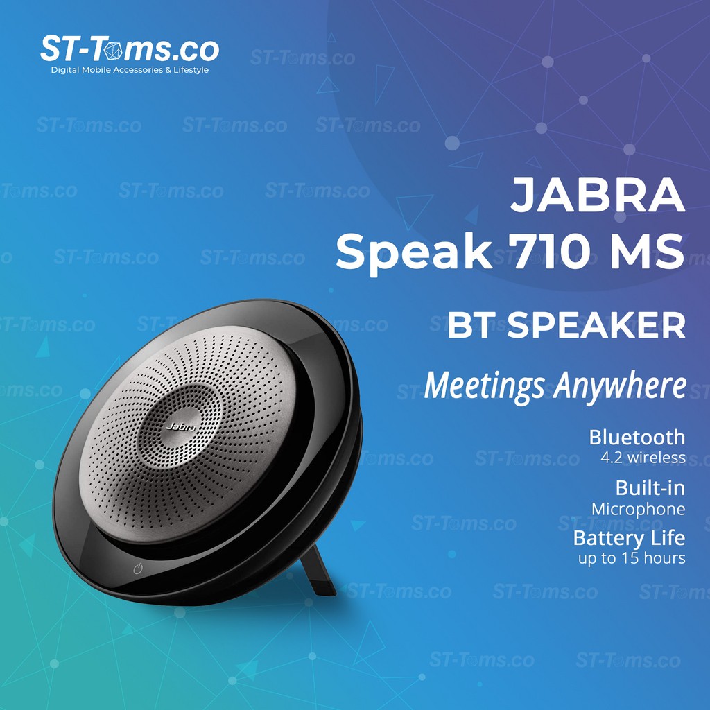 Jual Jabra Speak 750 MS USB/BT Portable Speakerphone + Link 370 USB ...