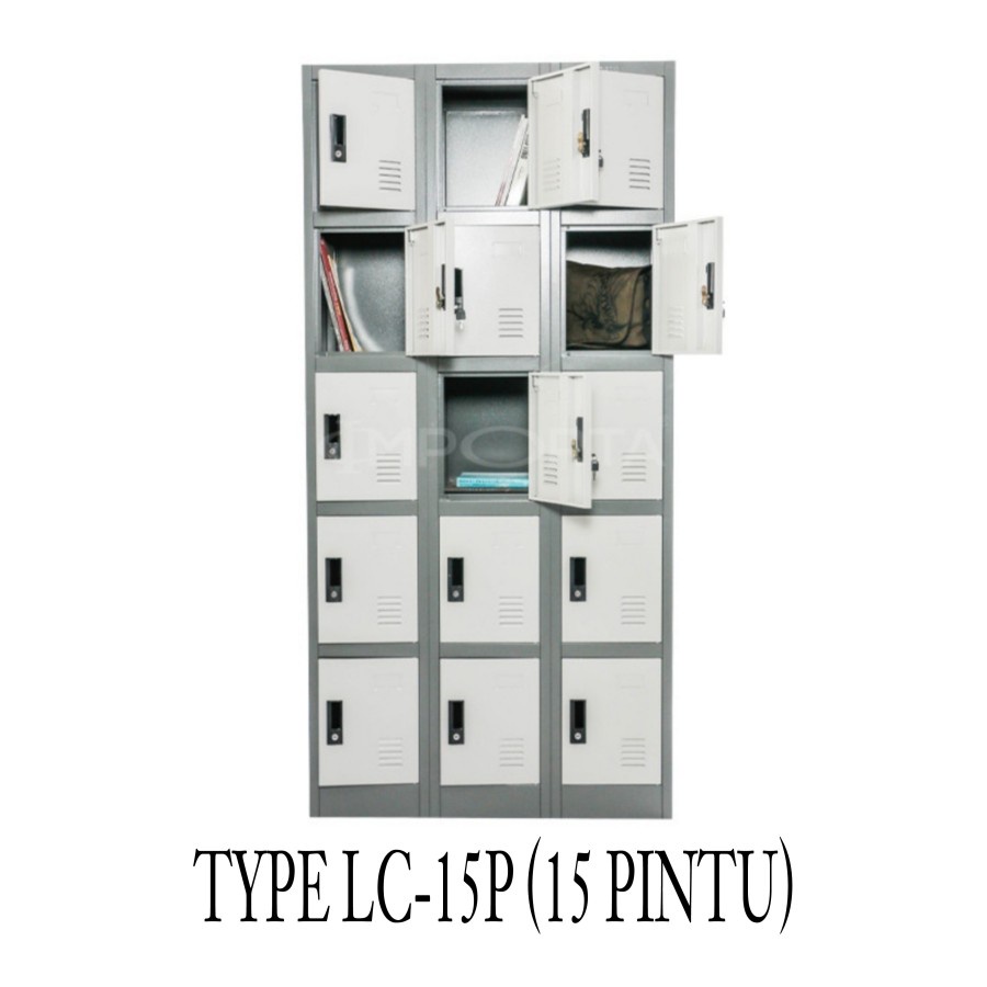 Jual Lemari Loker besi / Stell Locker Cabinet / Loker Laci Pintu Besi ...