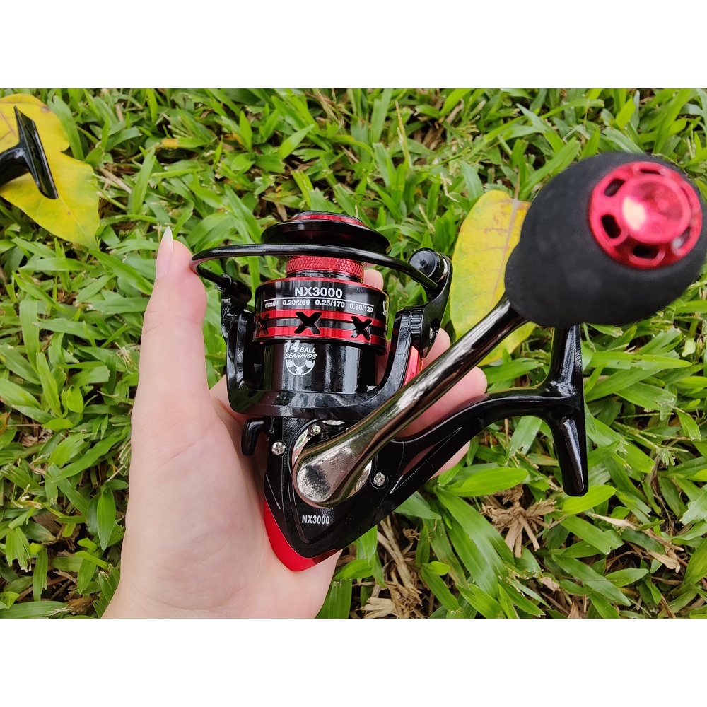 Jual reel pancing besi 20kg max drag CNC handle Alat Gulungan Pancing ...