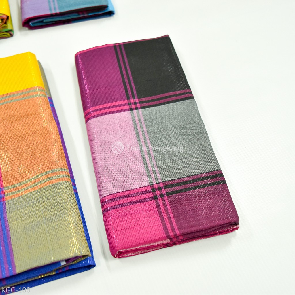 Jual Sarung Bugis Makassar Kotak Genggang - Tenun Sengkang KGC-1 (Harga ...