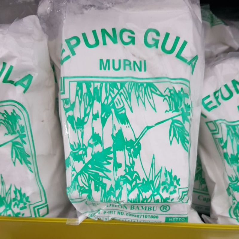 Jual tepung gula cap pohon bambu 500gr/gula halus tebu | Shopee Indonesia