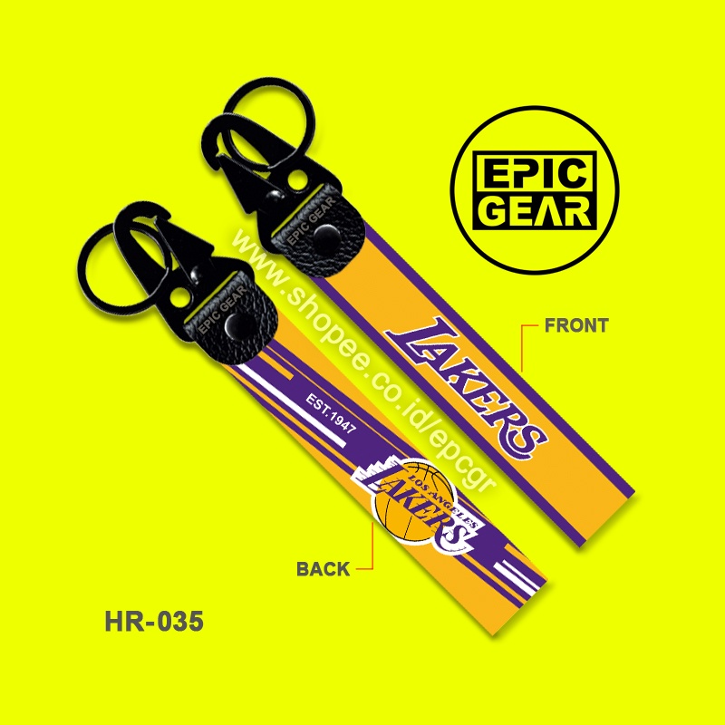 Jual HIGH QUALITY GANTUNGAN KUNCI LOGO LOS ANGELES LAKERS PREMIUM ...