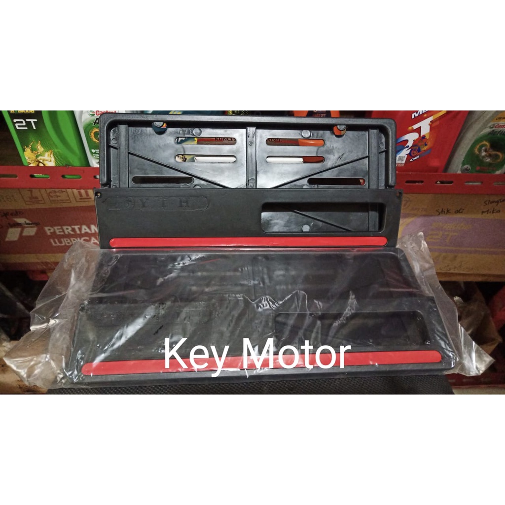 Jual Bingkai / Dudukan Plat Nomor Motor Universal / Untuk Semua Motor 1 ...