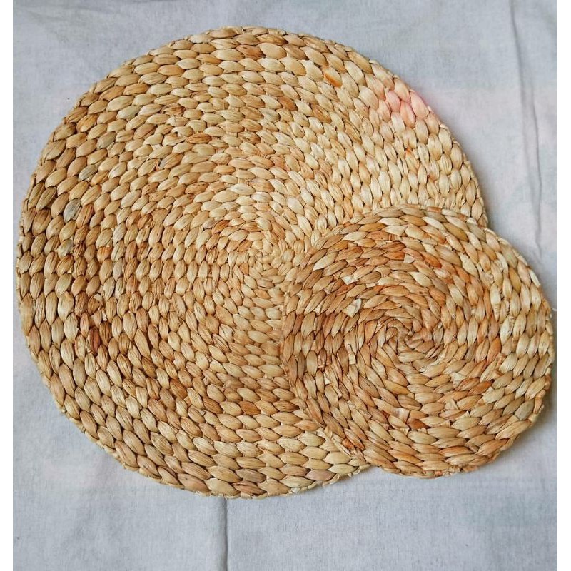 Jual Placemat Eceng Gondok / Tatakan Piring dan Meja Eceng Gondok ...