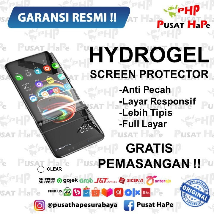 Jual Hydrogel Tempered Glass Jelly all tipe handphone Pusat HaPe ...