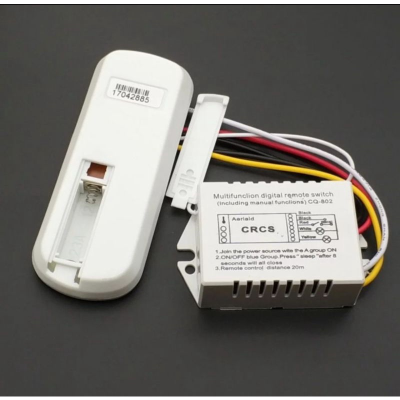 Jual saklar remote 2 channel 220volt / remote control switch 2way 220V ...