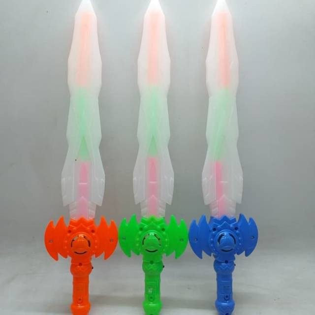 Jual (BISA COD) Mainan anak Pedang Golok Bunyi dan Nyala Lampu Pakai ...