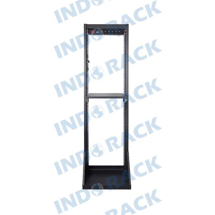 Jual Indorack Rack Server Open Rack 42u Width 550mm Open Rack Server Or42 Shopee Indonesia