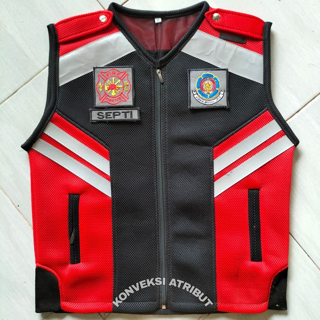 Jual Rompi damkar tebal / rompi pemadam kebakaran | Shopee Indonesia