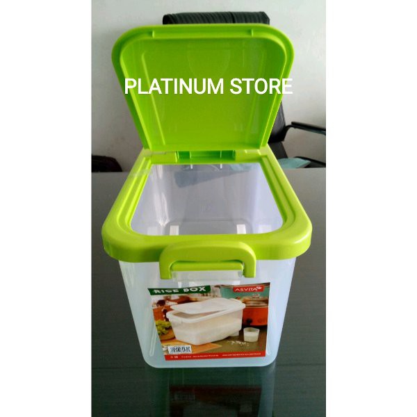 Jual Termurah!!! RICE BOX MINI ATAU TEMPAT BERAS MINI KAPASITAS 5KG ...
