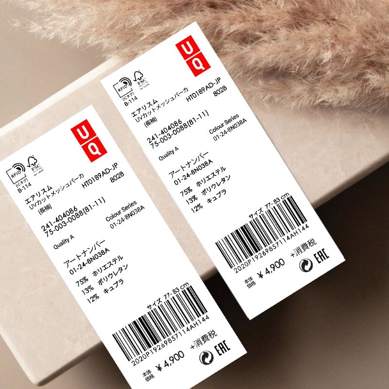 Jual Hang tag Label baju murah bonus tali hangtag hantag handtag han ...