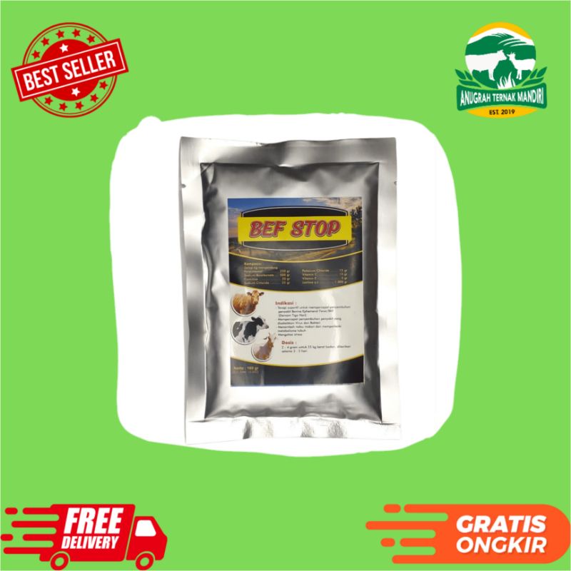 Jual BEF STOP / PMK BOOSTER OBAT DEMAM UNTUK PENYEMBUHAN PMK DAN BEF ...