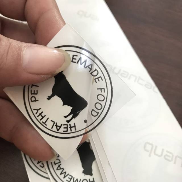 Jual Cetak & Cut Stiker / Sticker Vinyl Transparan / Transparant 1x1m ...