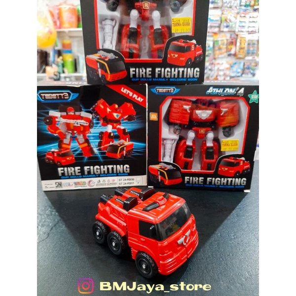 Jual TOBOTT 3 (ROBOT TRANSFORM MOBIL PEMADAM) | Shopee Indonesia Jual TOBOTT 3 (ROBOT TRANSFORM MOBIL PEMADAM) | Shopee Indonesia