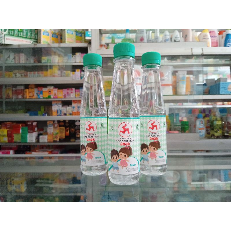 Jual LARUTAN CAP KAKI TIGA ANAK BOTOL @200ML | Shopee Indonesia