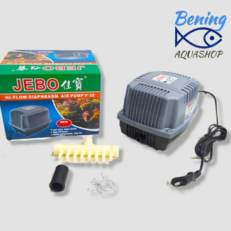 Jual Jebo P30/ P 30 Aerator/Blower Udara 6 Lubang (10 watt) | Shopee ...