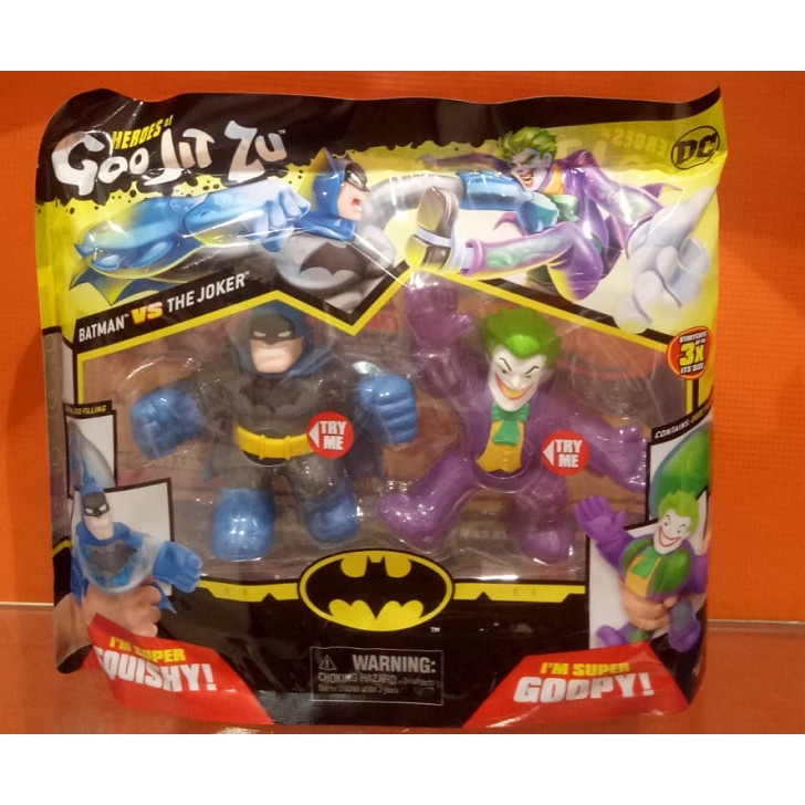 Jual Sale: Heroes Goo Jit Zu DC Batman Vs The Joker/ Batman Vs The Riddler | Shopee Indonesia