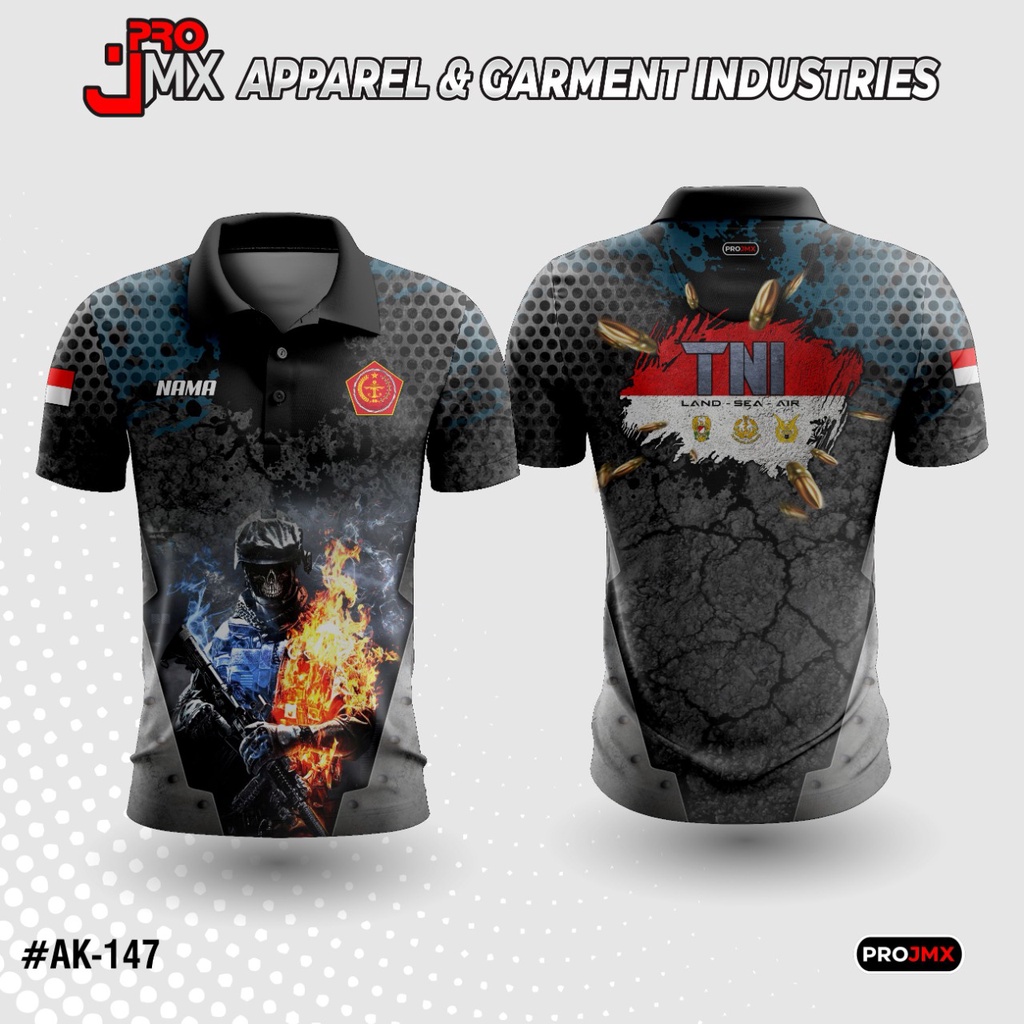 Jual PROJMX - KAOS JERSEY MILITER TNI AU - AL - AD FULL PRINTING! | Shopee Indonesia