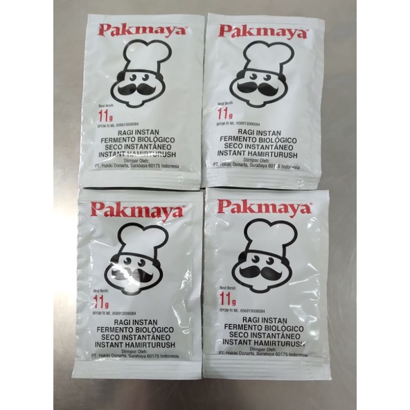 Jual PAKMAYA Instant Yeast | Ragi Instan Sachet 11gr | Shopee Indonesia