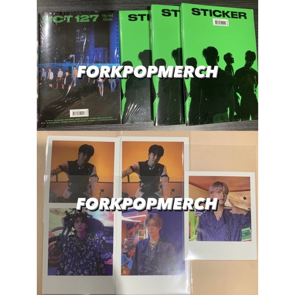 Jual ALBUM NCT 127 STICKER POLAROID STICKY SEOUL CITY HAECHAN DOYOUNG ...