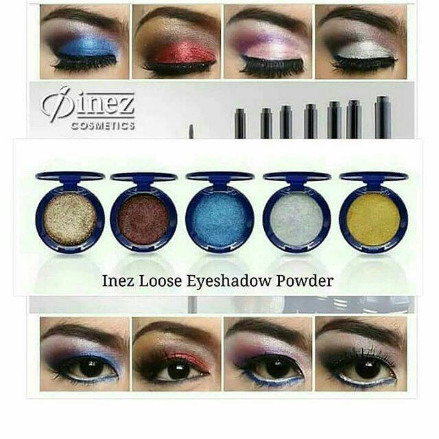 Jual Loose Eyeshadow Powder Inez | Shopee Indonesia