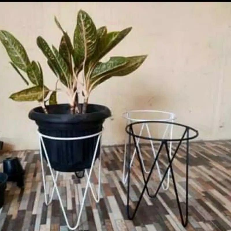 Jual Standing Pot Besi Bisa Request Warna | Shopee Indonesia