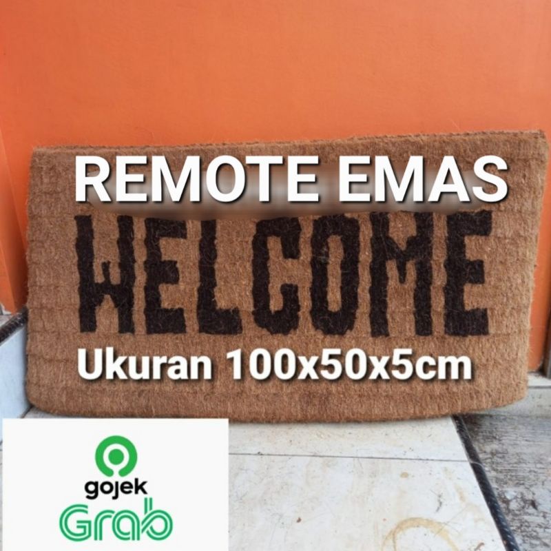 Jual KESED WELCOME 1 METER SERABUT KELAPA HALUS 1 METER×50 CM TEBAL 5 ...