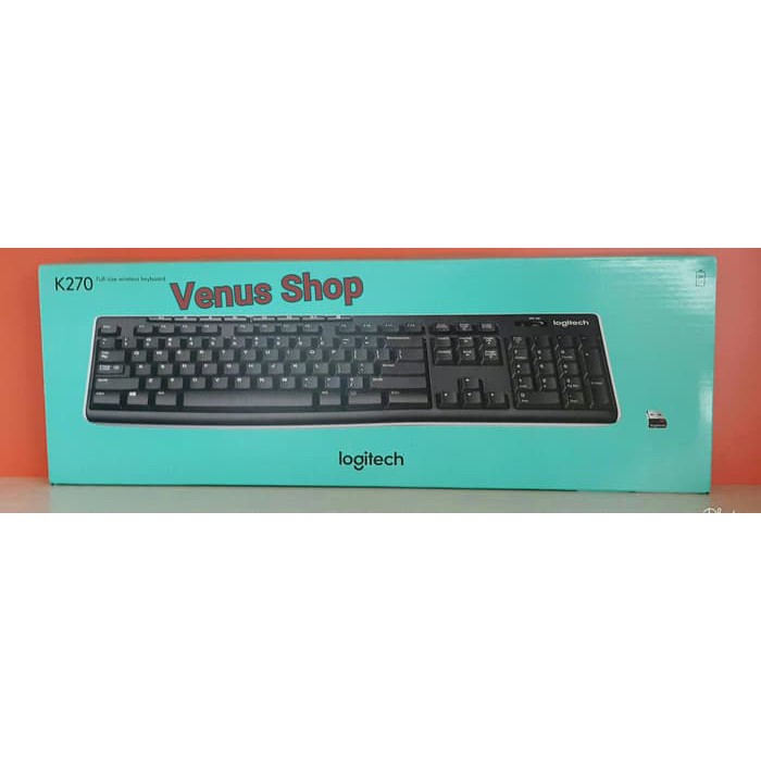 Jual LOGITECH WIRELESS KEYBOARD K270 KEYBOARD WIRELESS K 270 ORIGINAL ...