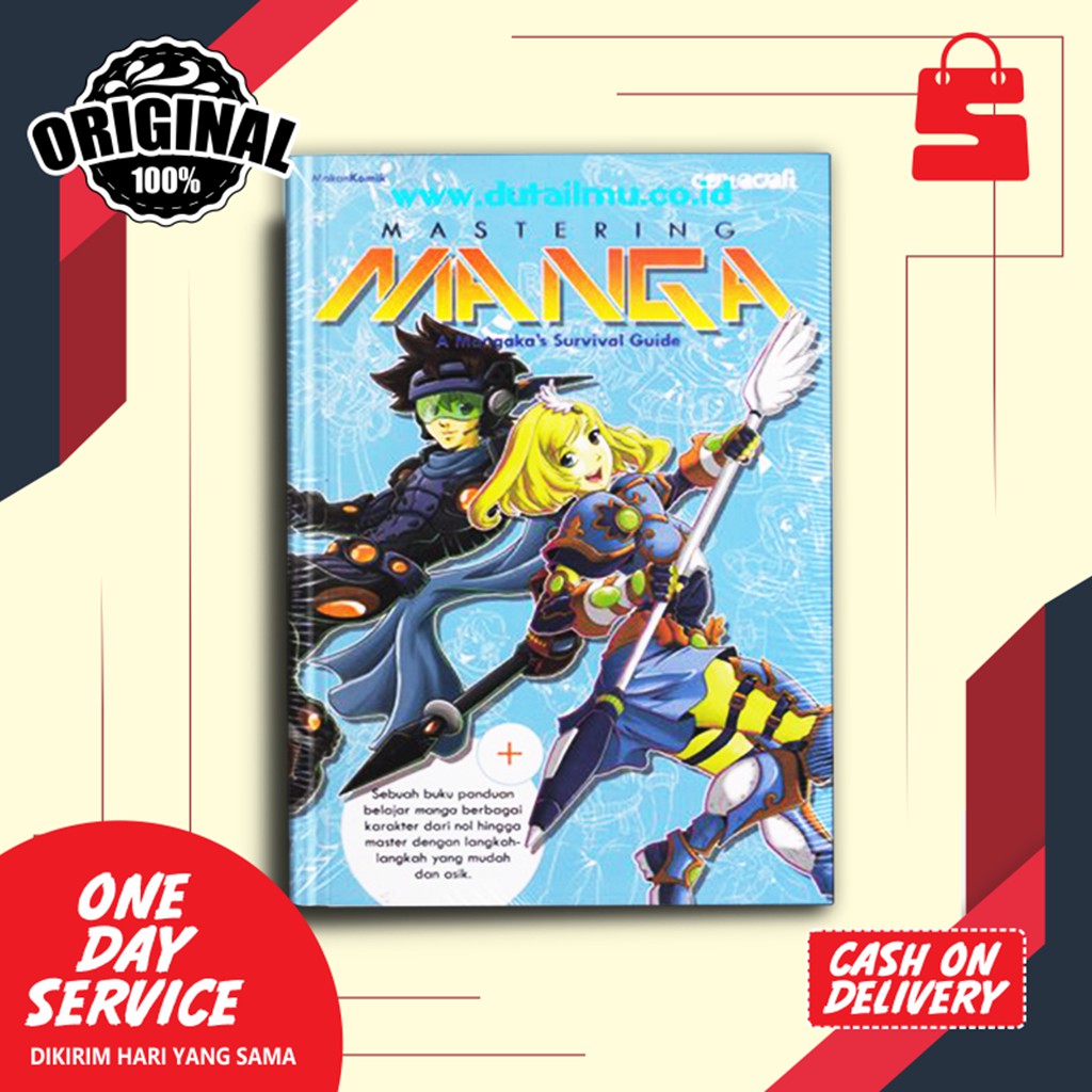 Jual BUKU BELAJAR MENGGAMBAR: MASTERING MANGA | Shopee Indonesia