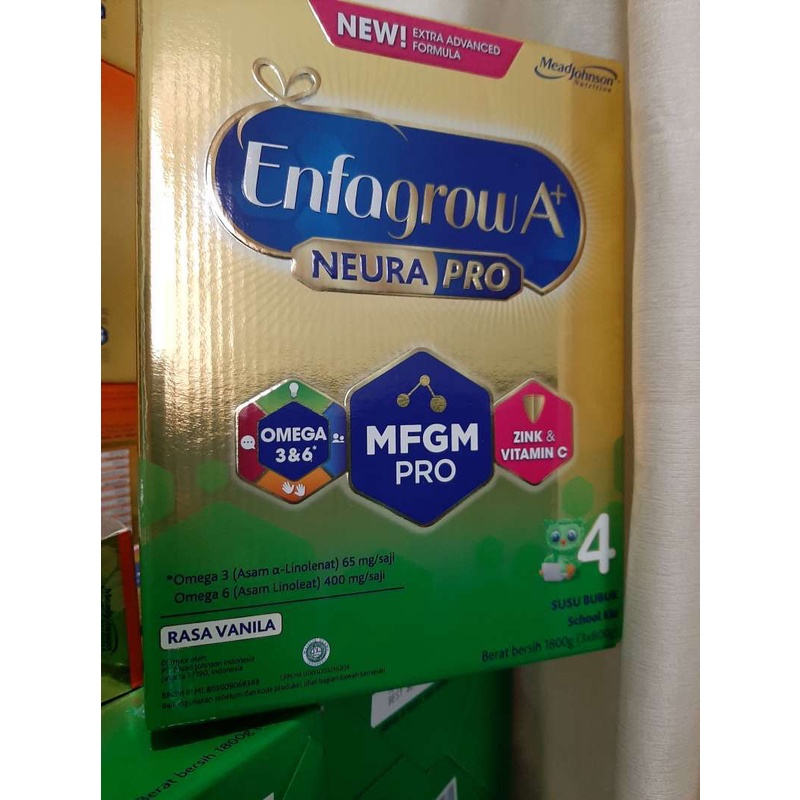 Jual Enfagrow 4 / A+ 4 MFGM PRO Vanila [1800 gr] (Exp.05/2025) | Shopee ...