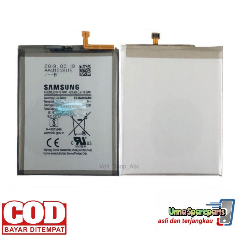 Jual BATERAI BATRE BATRAI BATTERY SAMSUNG GALAXY A20 SM-A205 A205F / A30 SM-A205F / A50 SM-A505F ...