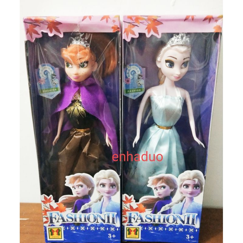 Jual mainan boneka frozen II figure anna dan elsa harga satuan | Shopee ...