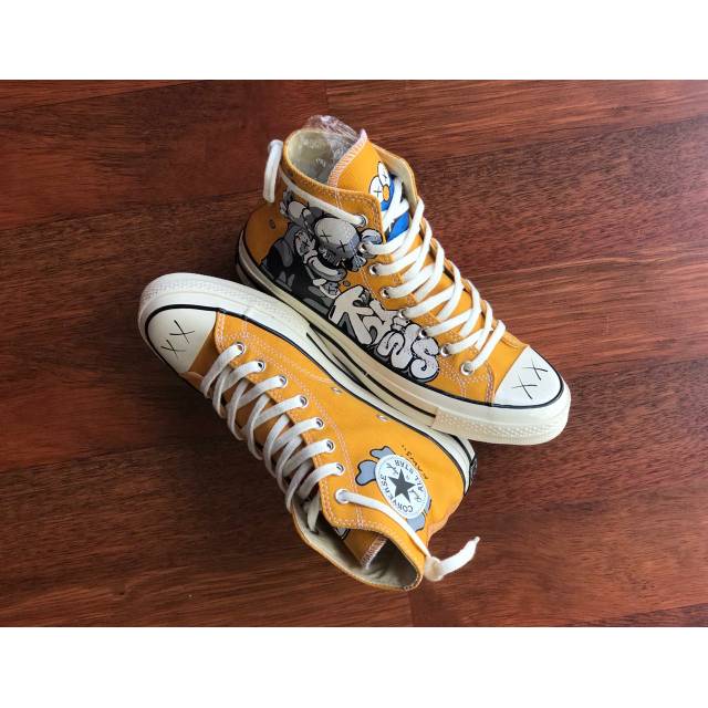 Jual Sepatu KAWS Hi X Converse All Star Chuck Taylor 1970s 70s High ...