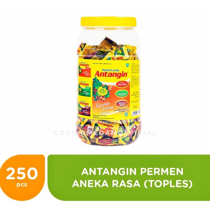 Jual ANTANGIN PERMEN toples besar CAMPUR RASA TOPLES ISI 250 | Shopee ...