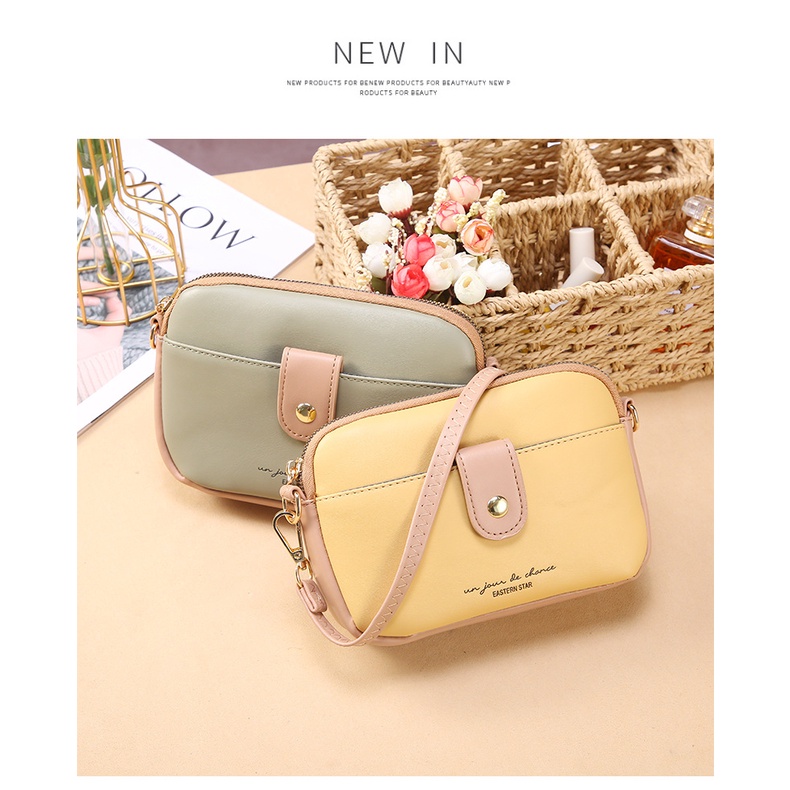 Jual Tas Wanita Selempang Kulit Dompet Handphone Wanita Tas Cewek ...