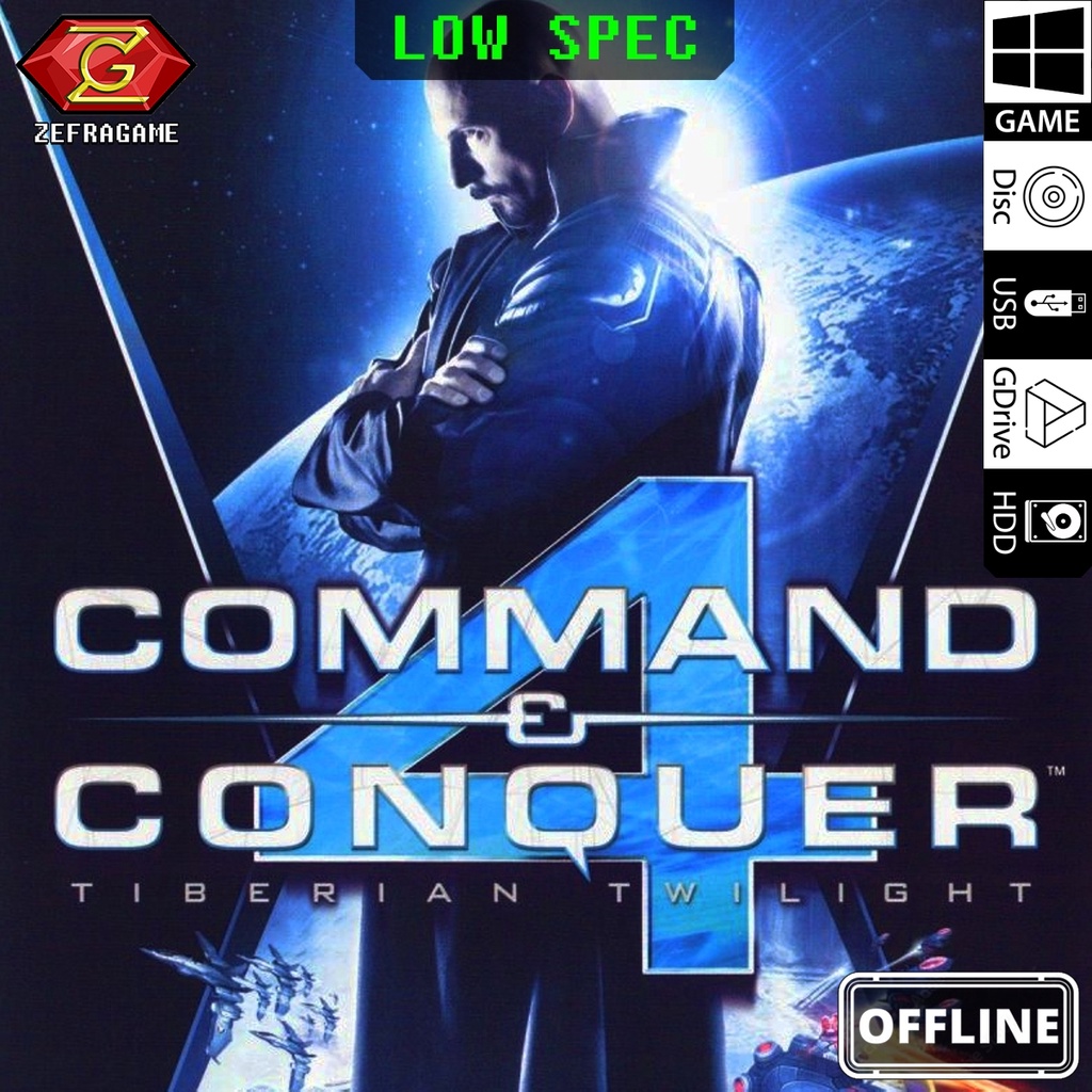 Jual Command and Conquer 4 TIBERIAN TWILIGHT PC Full Version/CNC4/CNC 4 TT | Shopee Indonesia
