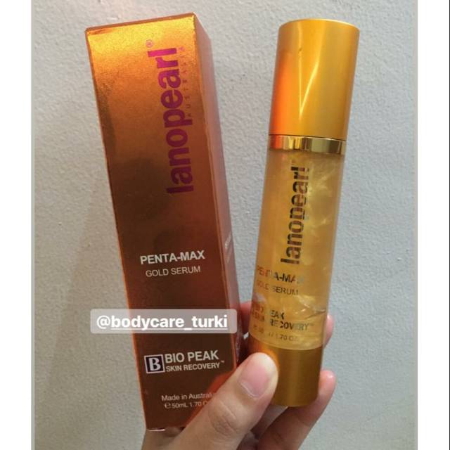 Jual Lanopearl pentamax gold serum 50ml | Shopee Indonesia