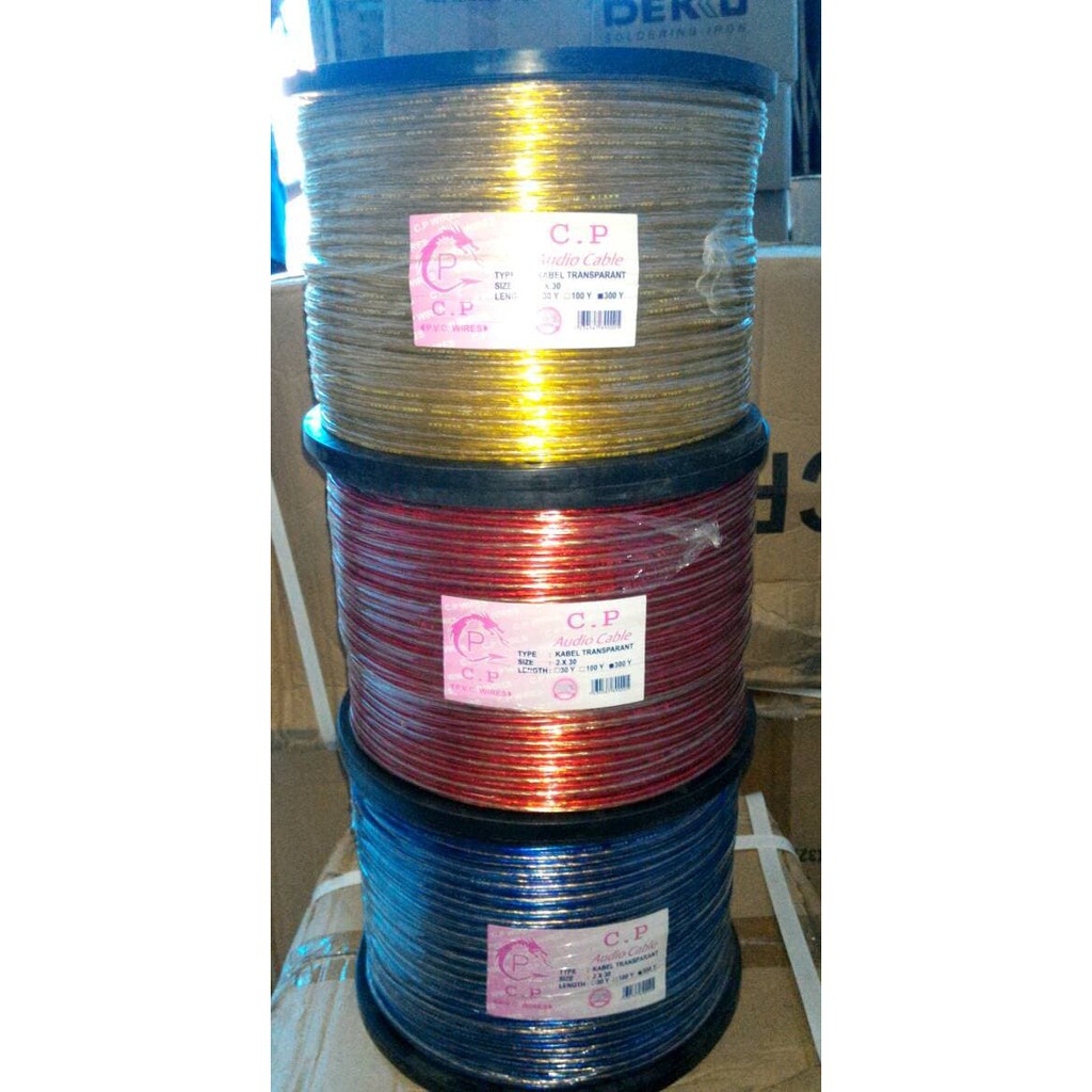 Jual Kabel Transparan 2x30 - Per Meter | Shopee Indonesia