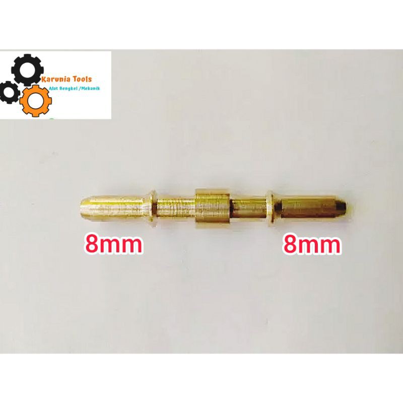 Jual Nepel Kuningan Infus injector 8x8 mm tusuk gigi ujung 8&8 mm ...