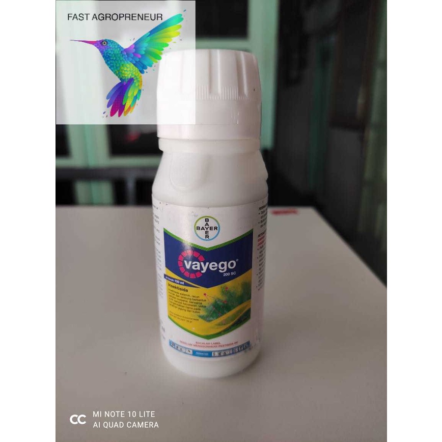 Jual Insektisida pertanian VAYEGO 200 SC kemasan 100ml dari BAYER ...
