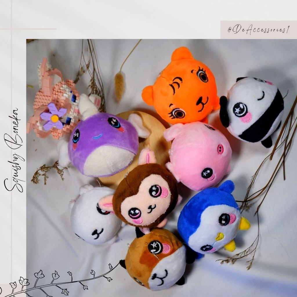 Jual Squishy boneka/Squishamals/Squeezamals/Super Squishy Plush ...