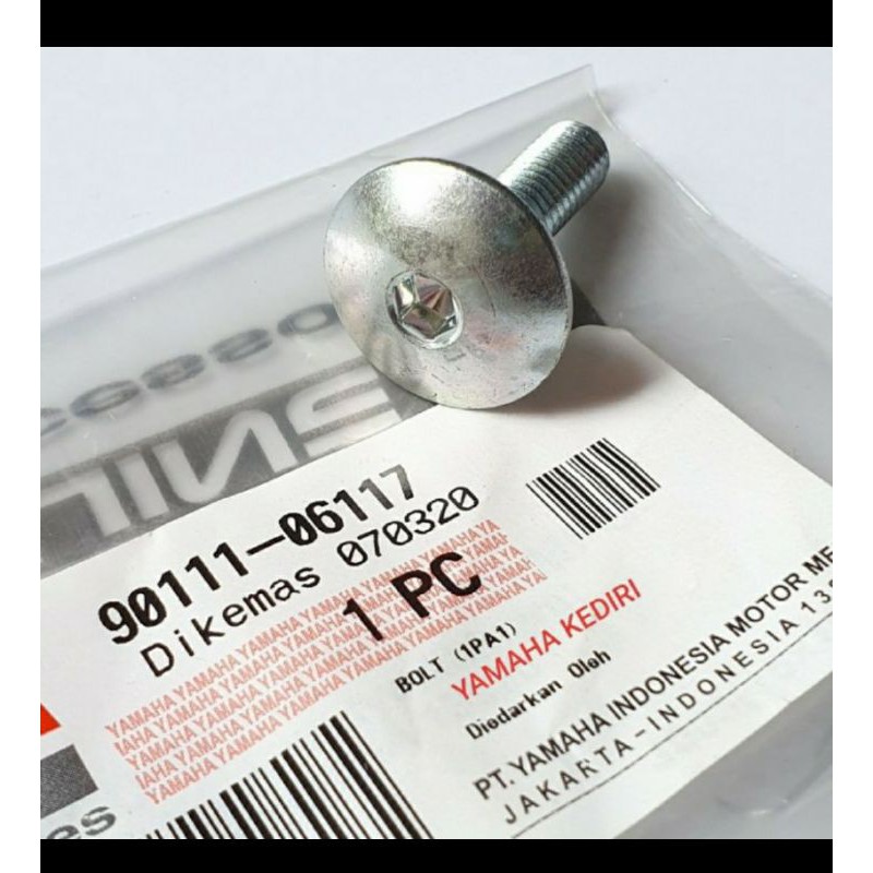 Jual BAUT L BAUT SPAKBOR DEPAN YAMAHA R25 ORIGINAL YGP YAMAHA 90111 ...