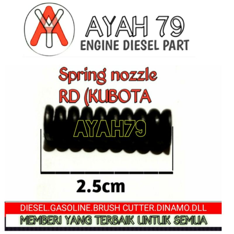 Jual Spring Nozzle RD85( KUBOTA) | Shopee Indonesia
