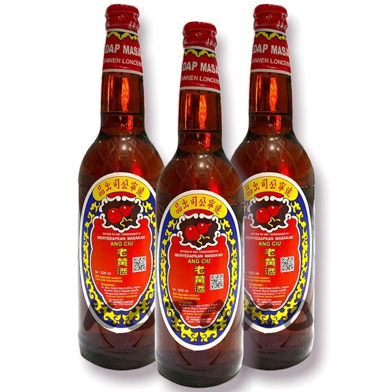 Jual Angciu / Ang Ciu / Ang Ciu AT / Arak Masak Cap Lonceng 600ml - Non ...