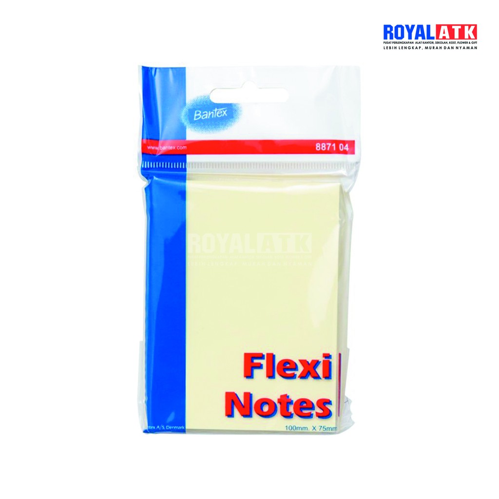 Jual Flexi notes Bantex100 sheet 8871 00, 01, 02, 03, 04 / Sticky notes ...